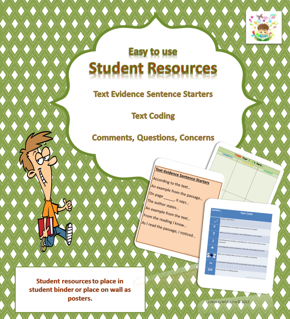 Student Resources – Literacy Art by Iris